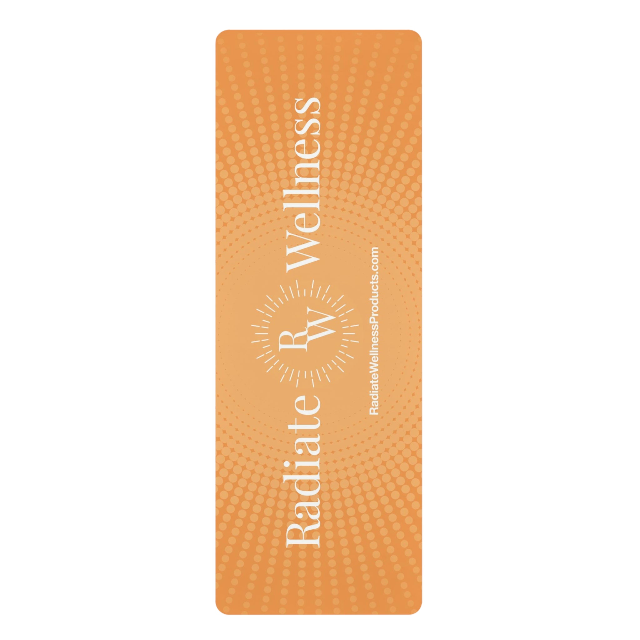 Radiate Wellness Energy Rubber Yoga Mat